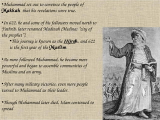 Rise of islam 5 pillars | PPT