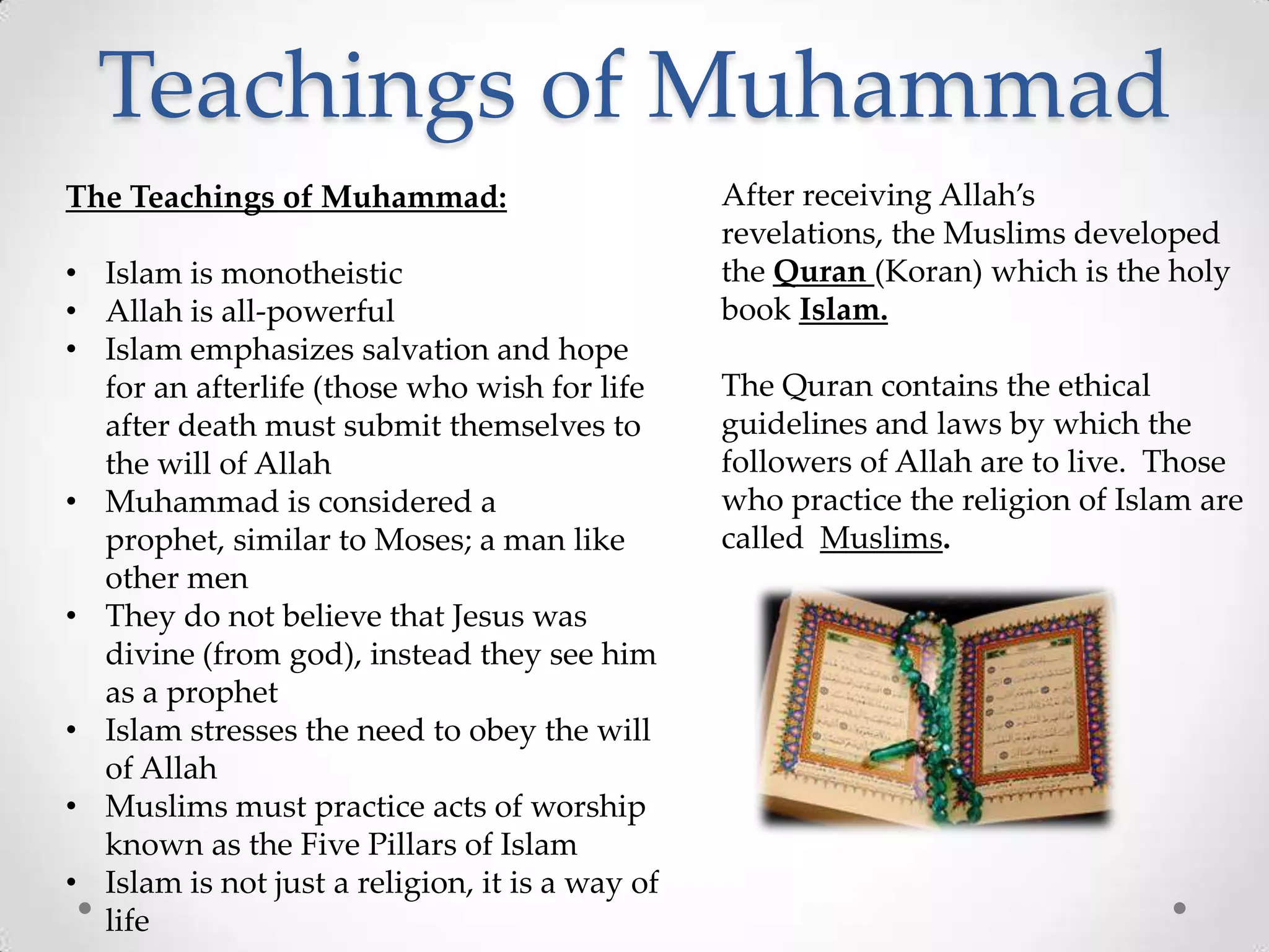 Rise of islam & arab empires | PPTX