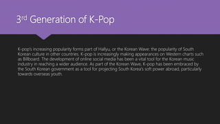Rise of k pop | PPTX