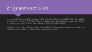 Rise of k pop | PPTX