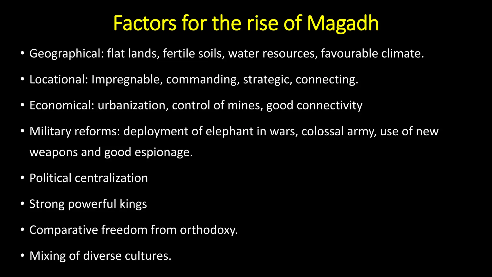 Risse of Magadh: Haryank, Shishunaga and Nanda dynasty | PDF