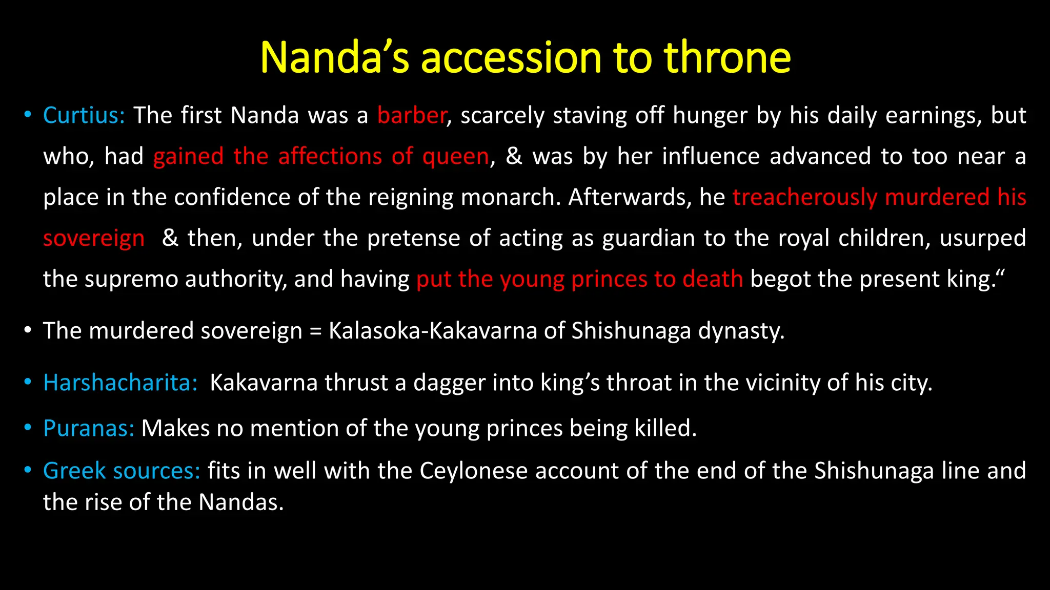 Risse of Magadh: Haryank, Shishunaga and Nanda dynasty | PDF