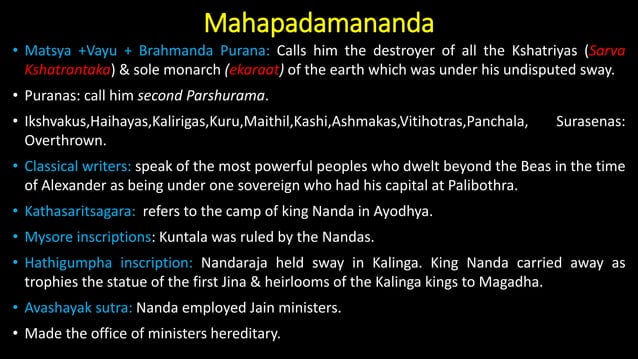 Risse of Magadh: Haryank, Shishunaga and Nanda dynasty | PDF
