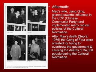 Rise of Mao to Modern China | PPT