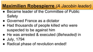 Rise of napoleon | PPTX | Politics