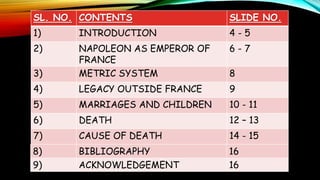 Rise of napoleon | PPTX