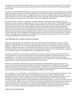 CBSE Class X Rise of nationalism in europe | DOC