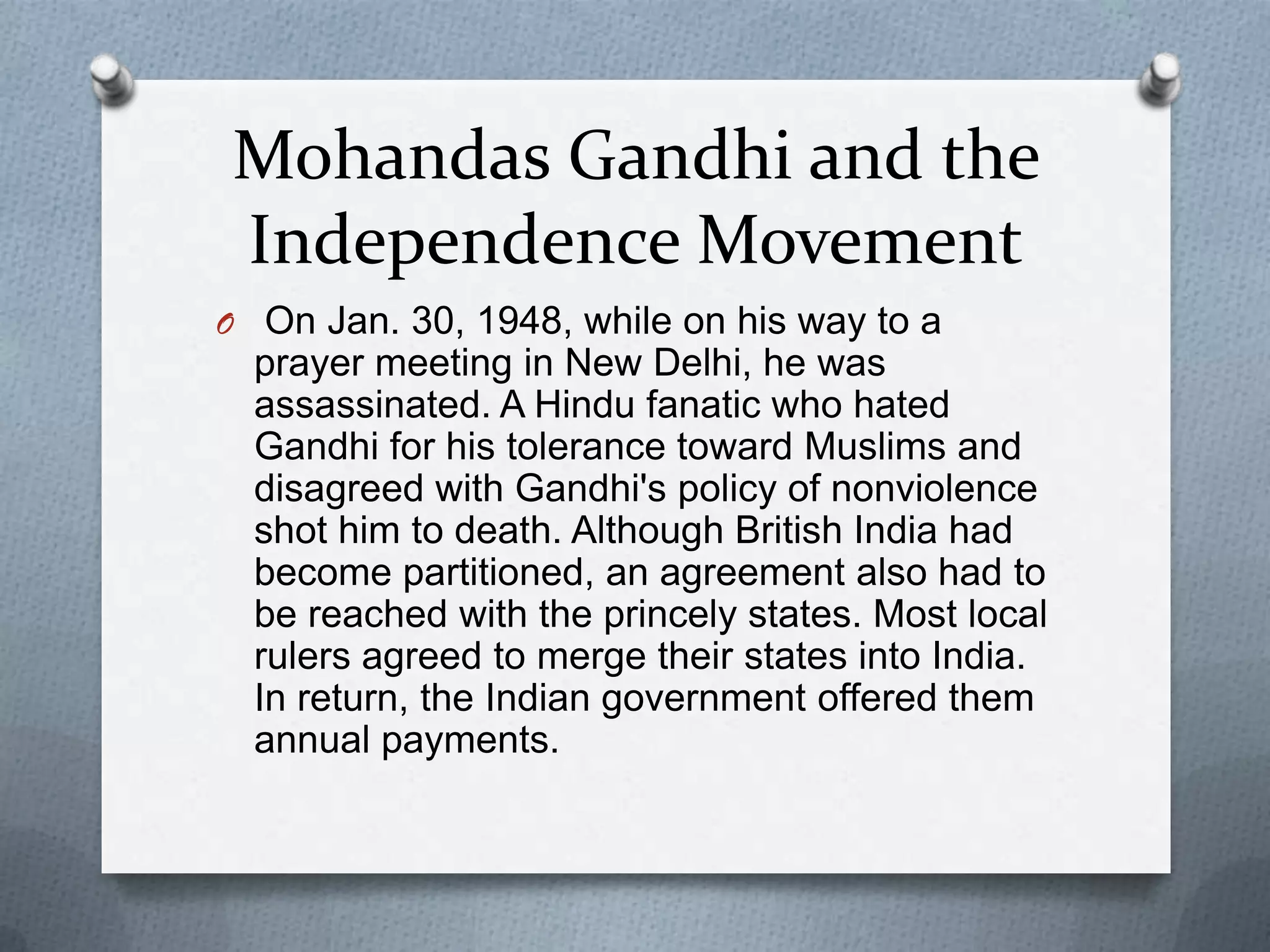 Rise of Nationalism in India | PPTX