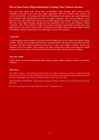 Rise of open source digital banking in creating value chain economies | PDF