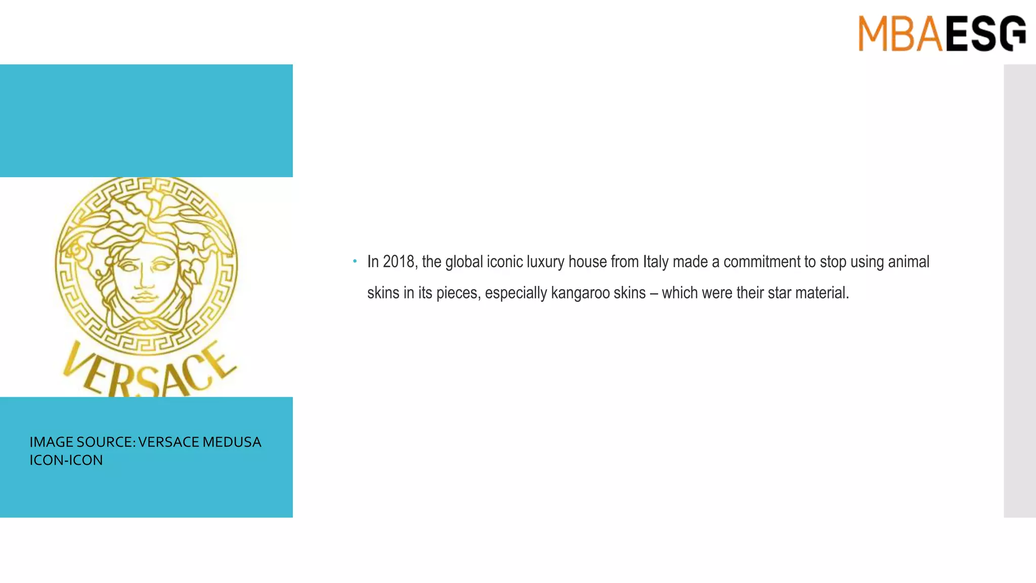 Rise of responsible luxury- Versace.pptx