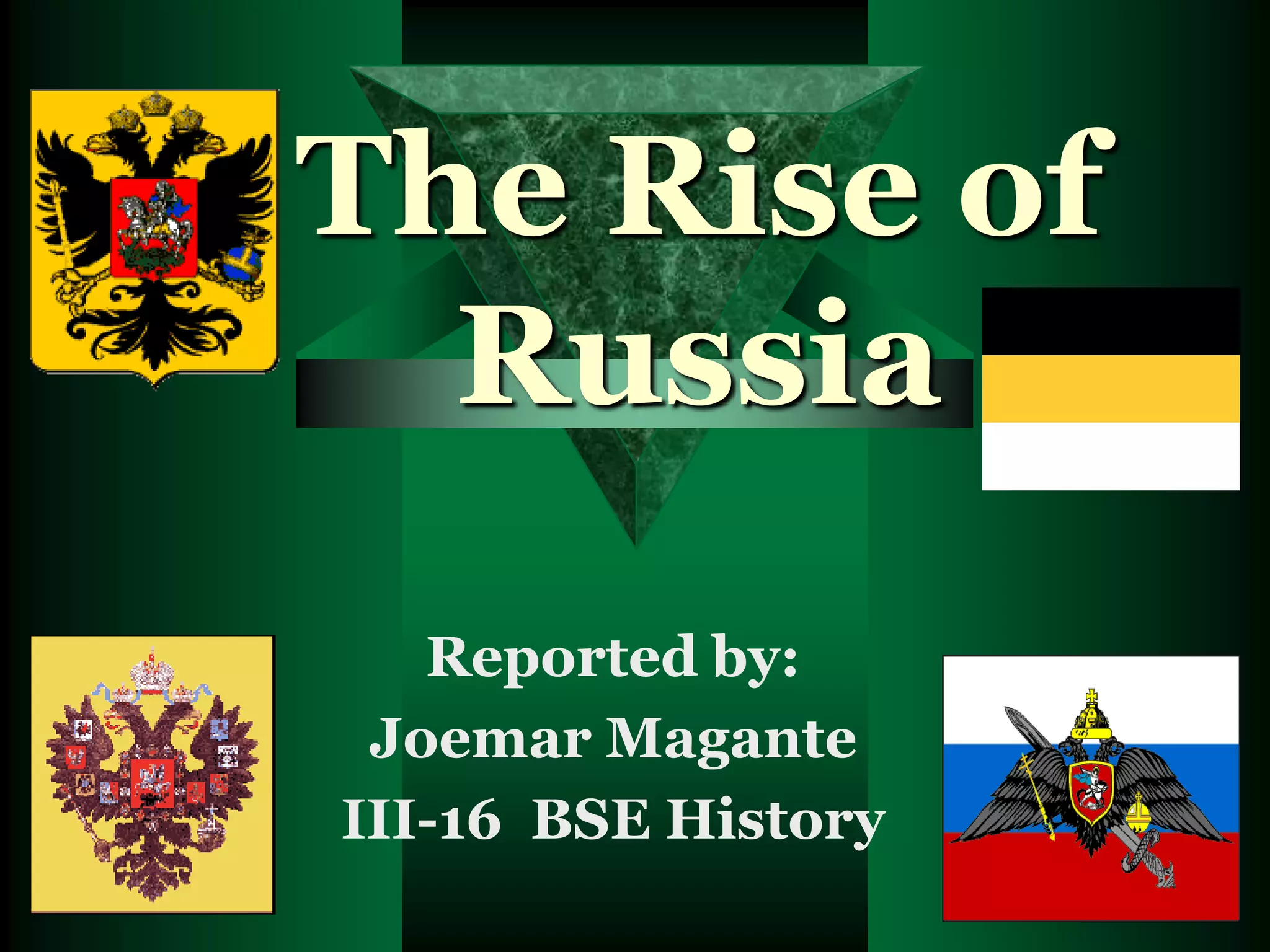 The Rise of Russia | PPTX
