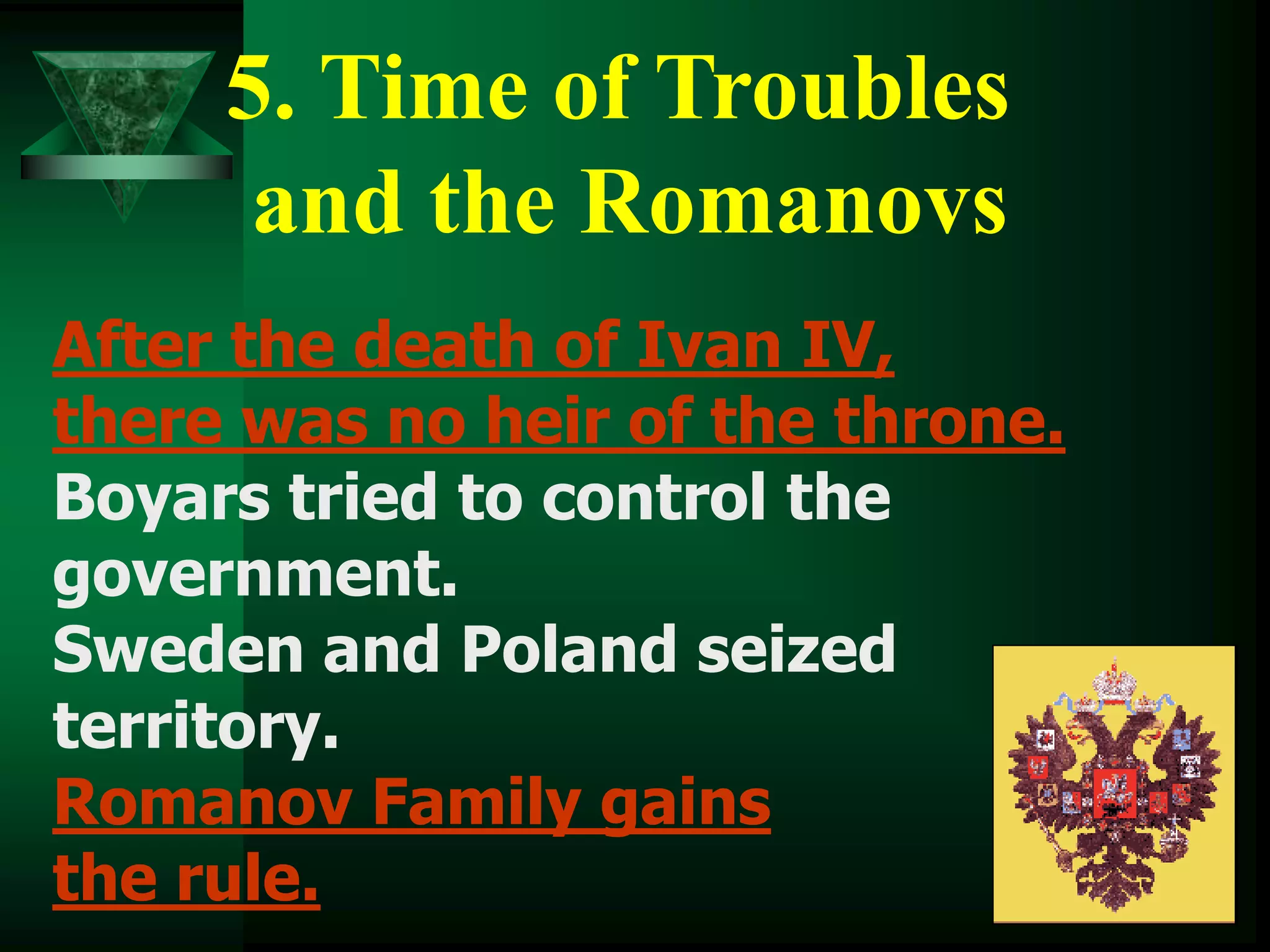 The Rise of Russia | PPTX