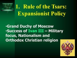 The Rise of Russia | PPTX | Christianity | Religion & Spirituality