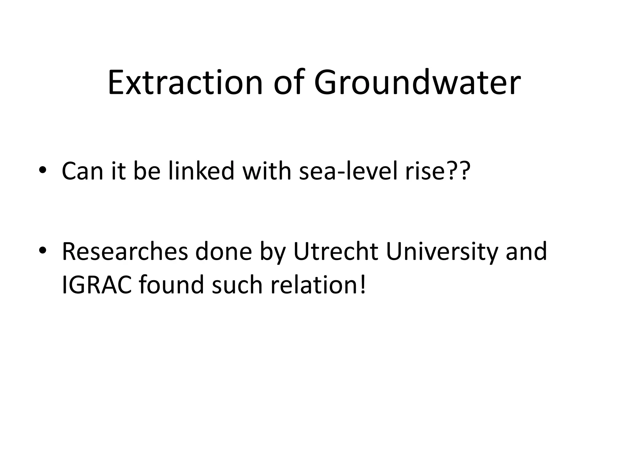 Rise of sea why and how | PPTX