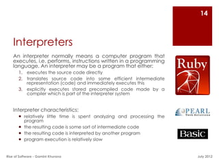 Rise of software | PPT