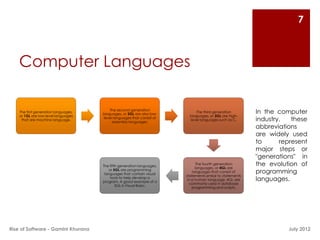 Rise of software | PPT