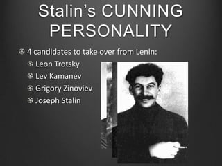 Riseof stalin factors - site | PPT