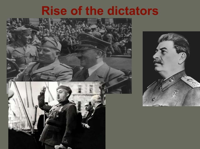 Rise Of The Dictators | PPT