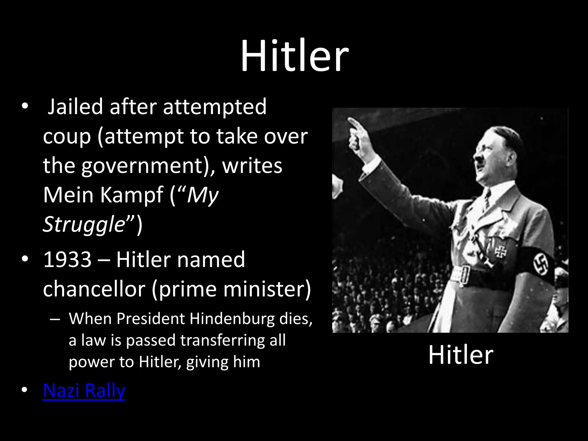 Rise of the dictators | PPT