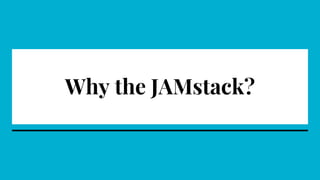 Rise of the JAMstack | PDF