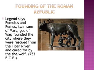 Rise of the roman empire | PPT