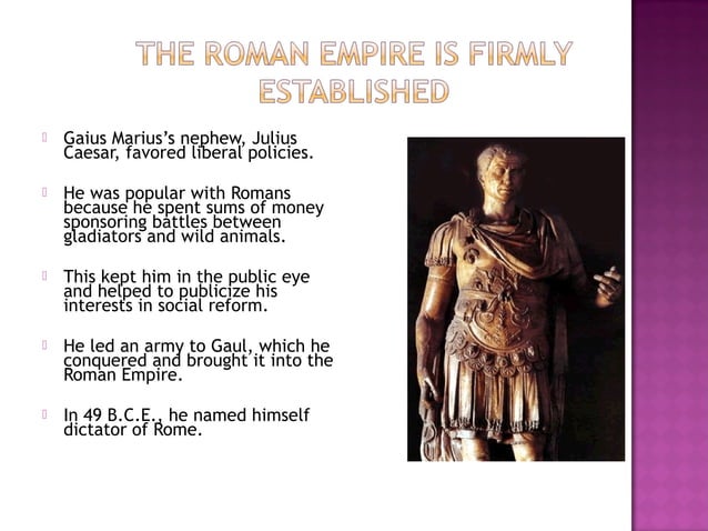 Rise of the roman empire | PPT