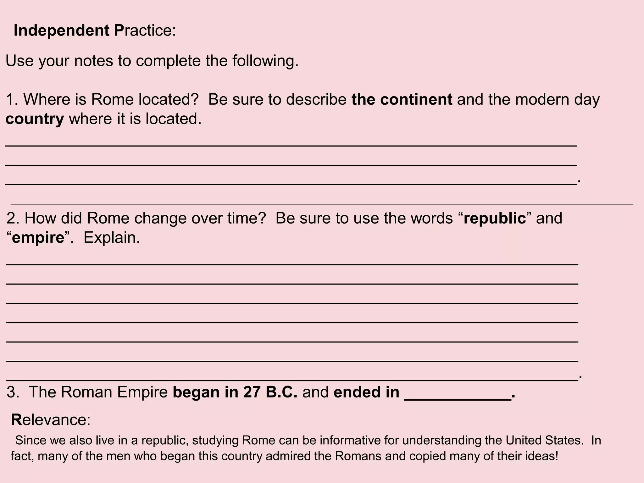 Rise of the Roman Empire PowerPoint.pptx