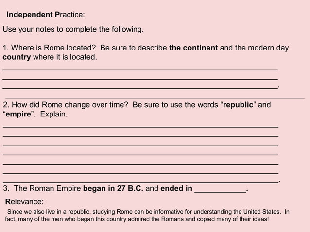 Rise of the Roman Empire PowerPoint.pptx | Europe Travel | Travel Locations