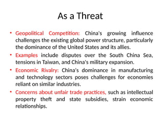 Rise or China! A threat or opportunity.pptx