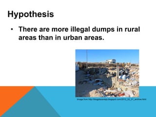 Illegal dumps | PPT
