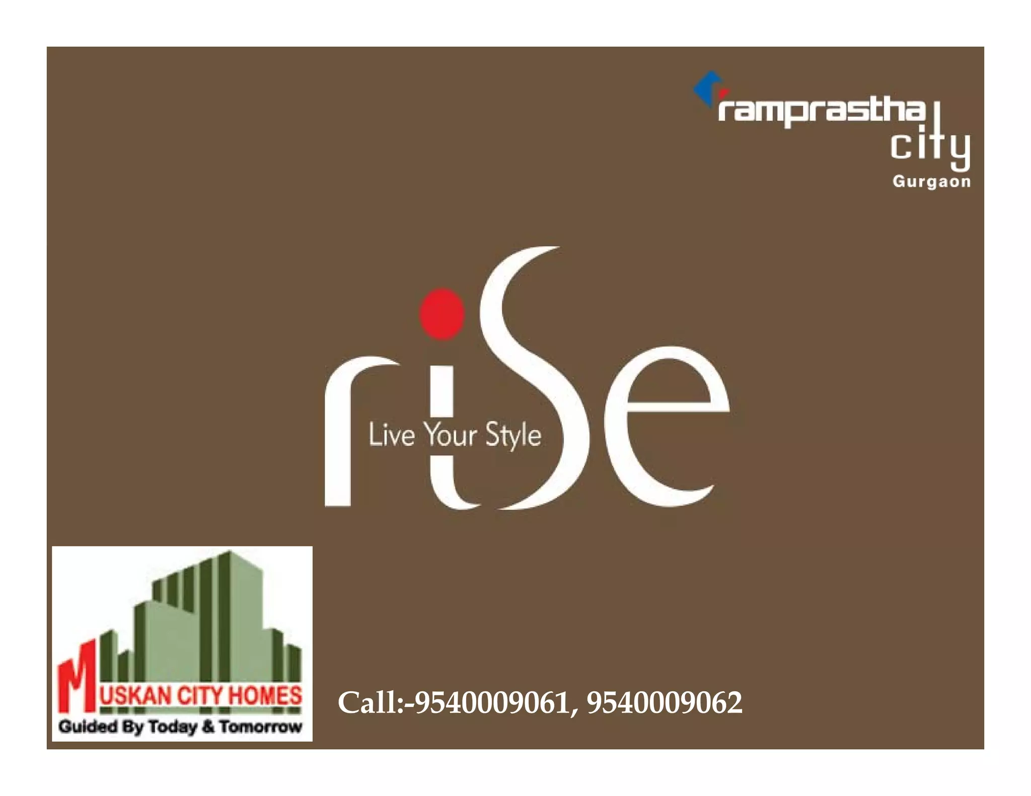 Ramprastha Rise Gurgaon 9540009061 | PDF