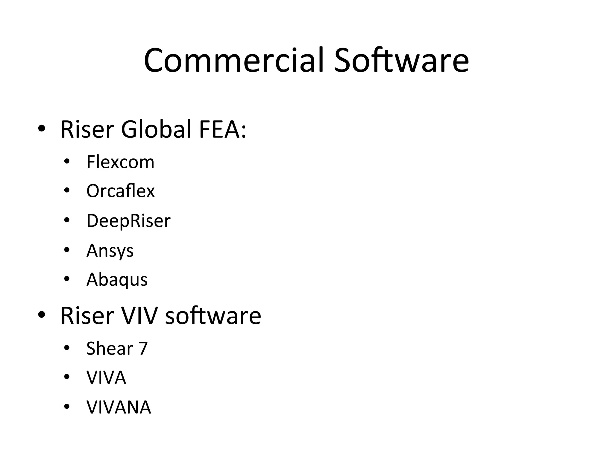 Riser Design Overview | PDF