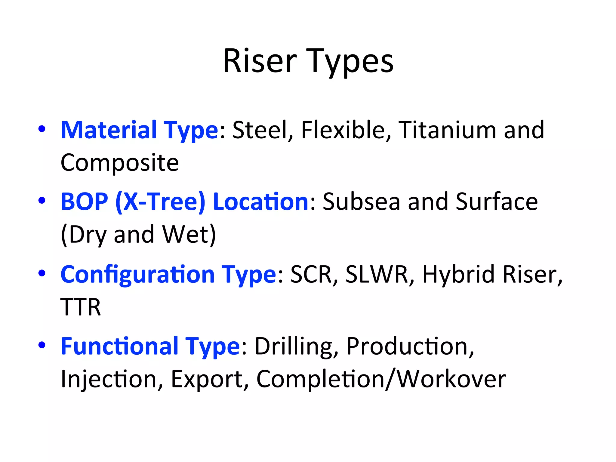 Riser Design Overview | PDF