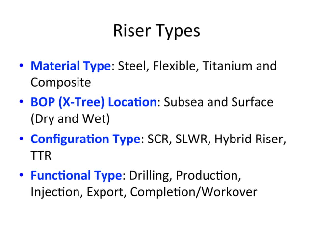 Riser Design Overview | PDF | Civil Engineering Industry | Industries