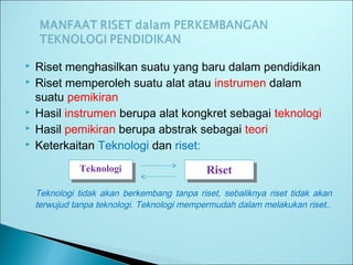 Riset dan teori | PPT