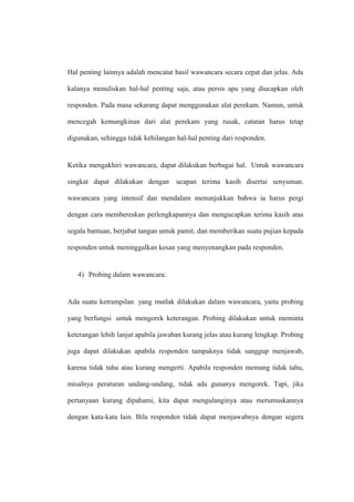 Riset formatif kampanye dan propaganda | DOC