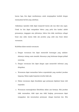 Riset formatif kampanye dan propaganda | DOC