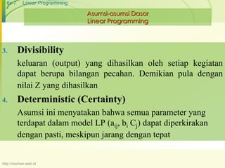 Risetoperasi 2-linear-programming-metode-grafik | PPTX