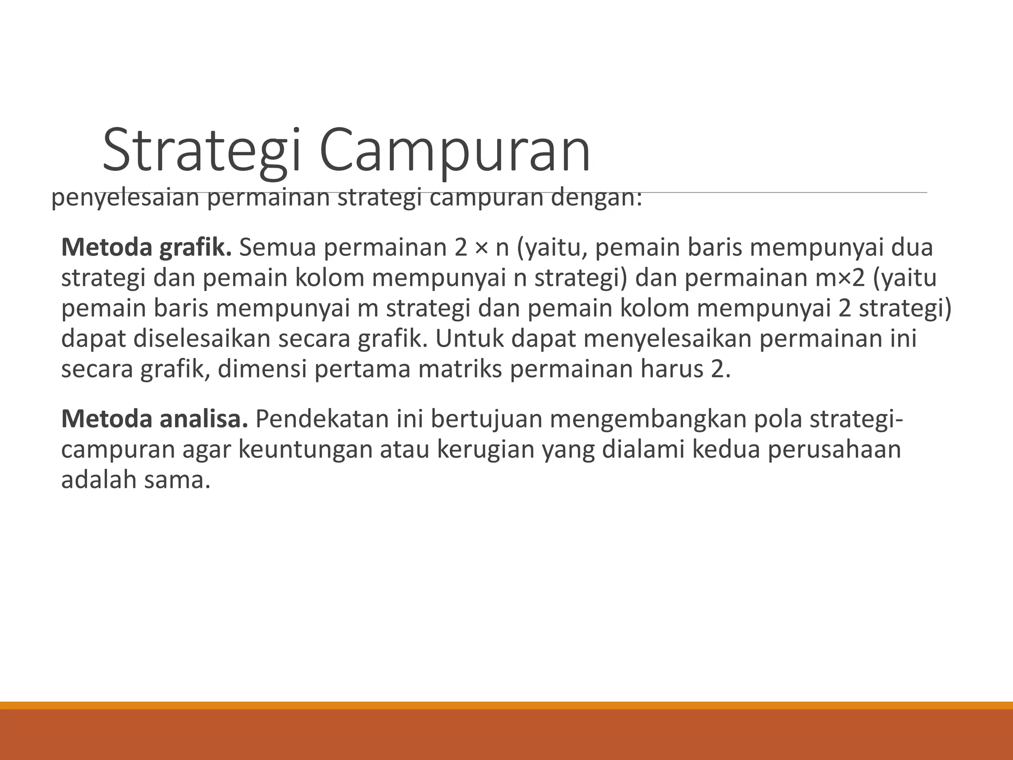 Riset operasi | PPTX