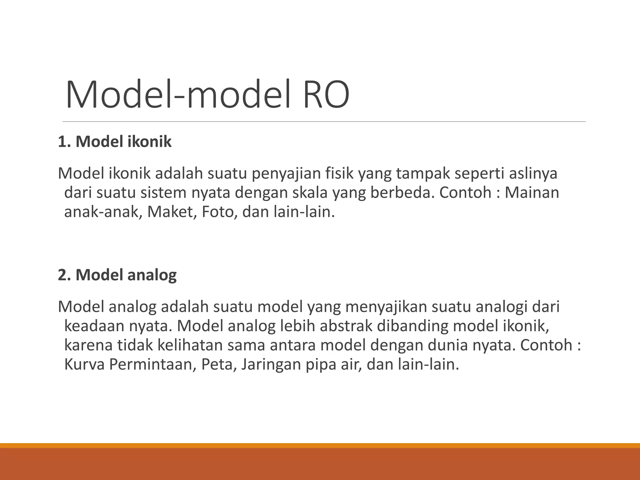 Riset operasi | PPTX