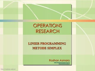 Risetoperasi 3-linear-programming-metode-simplex | PPTX