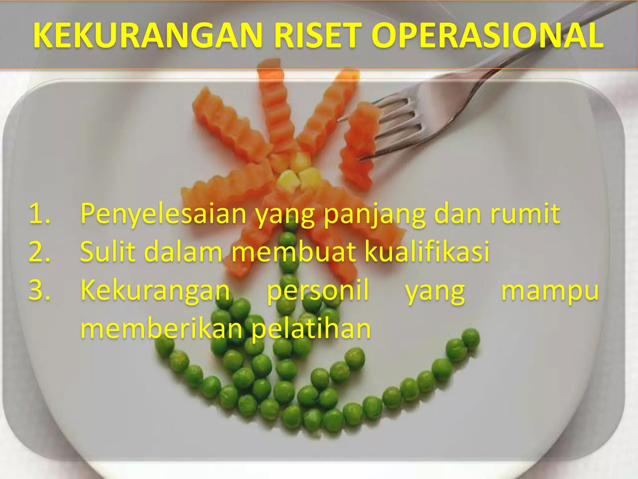 Riset operasi 1 | PPTX