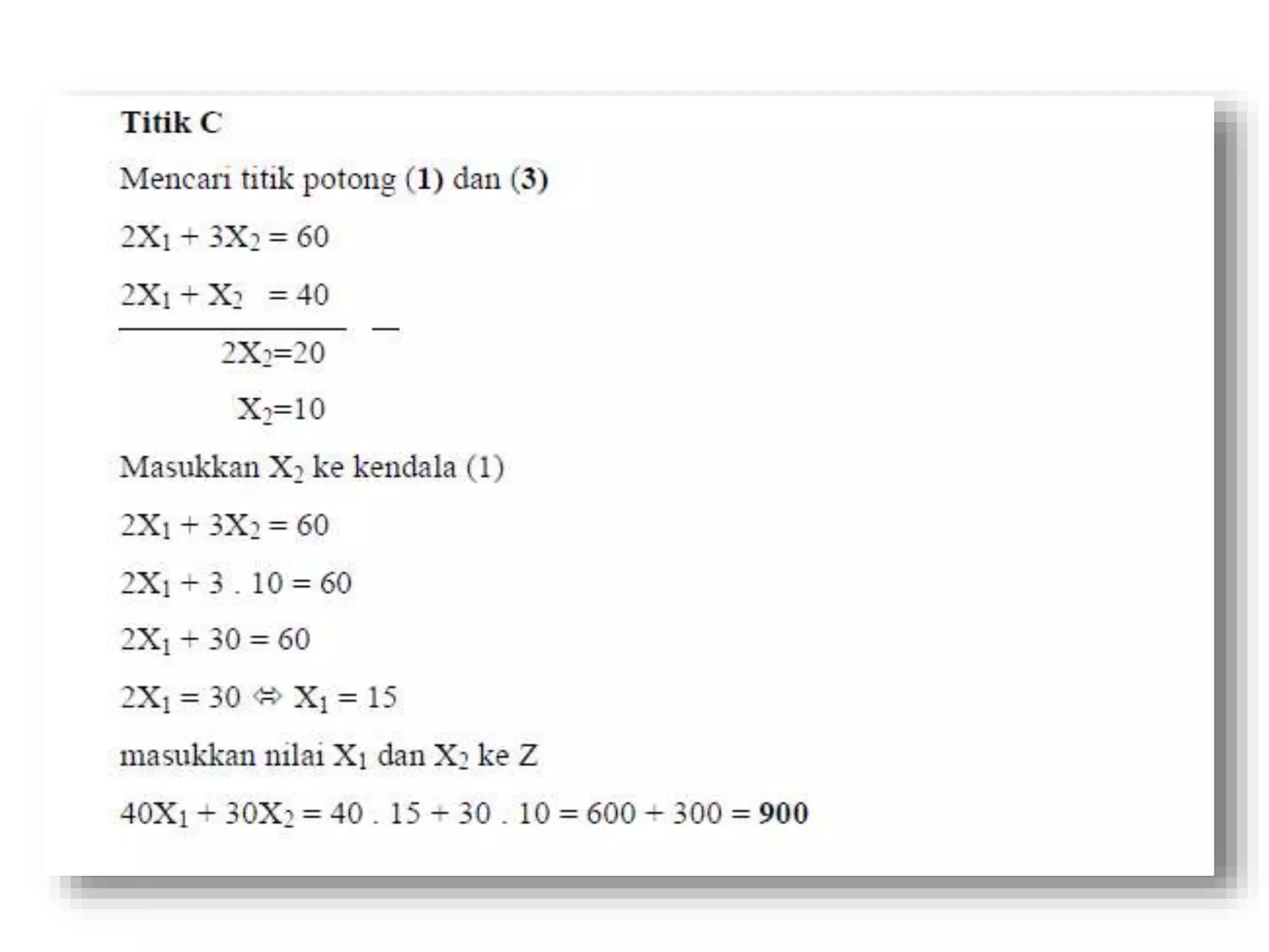 Riset operasi 1 | PPTX