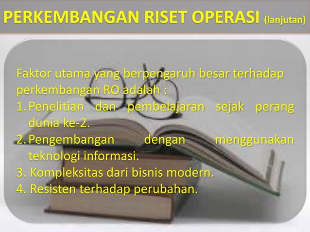 Riset operasi 1 | PPTX