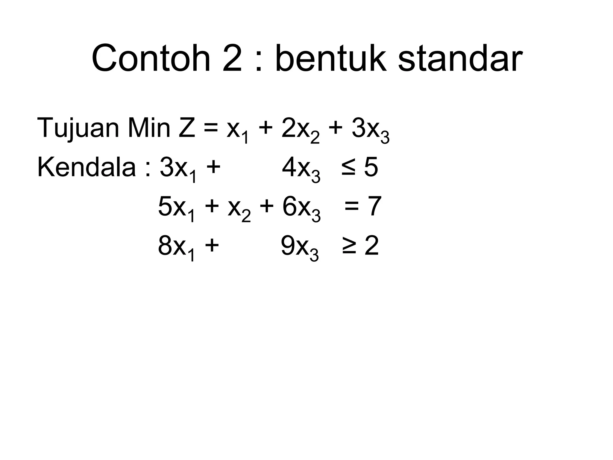 ITP UNS SEMESTER 2 Riset operasi (materi kuliah) | PPT