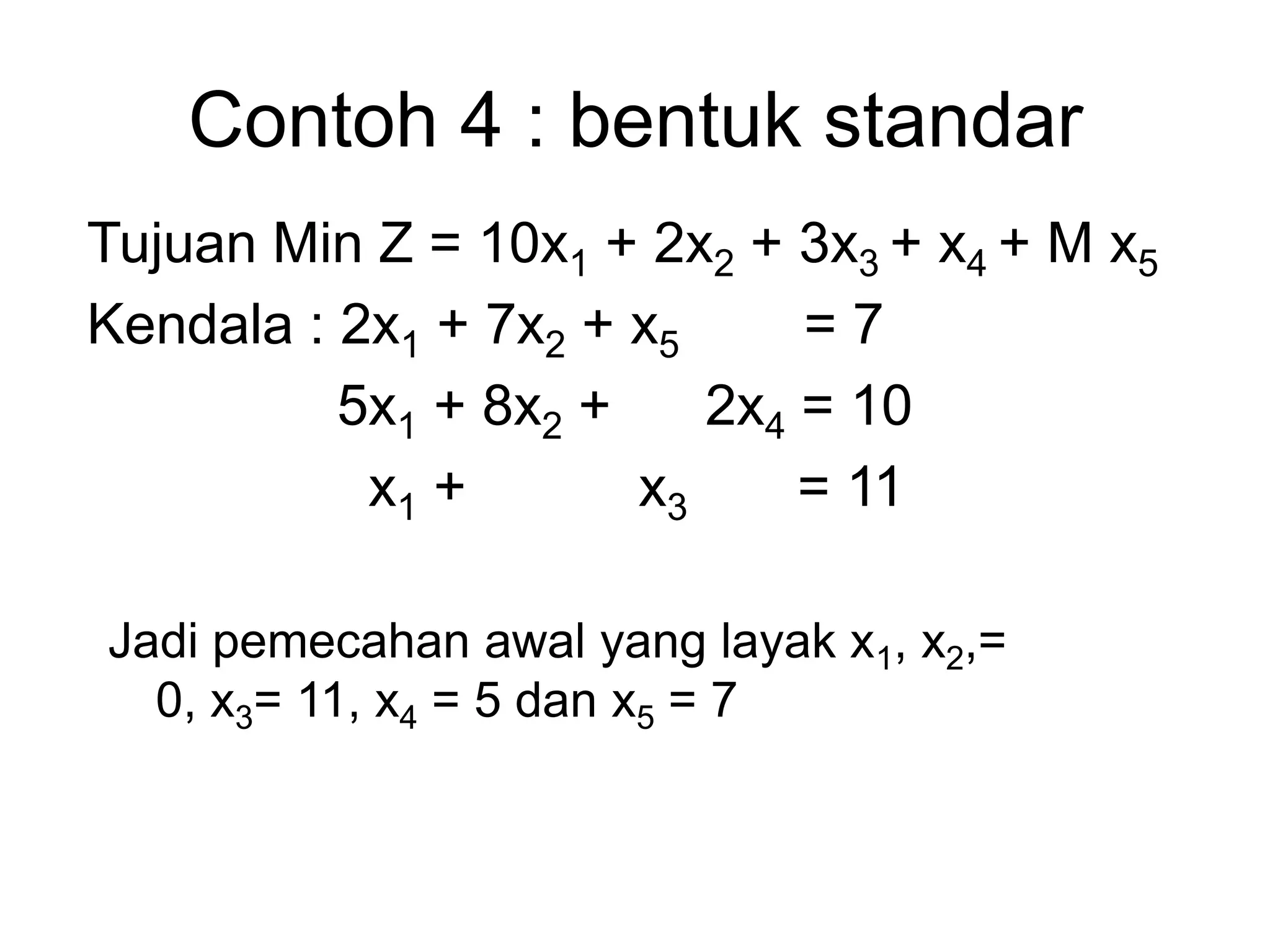 ITP UNS SEMESTER 2 Riset operasi (materi kuliah) | PPT