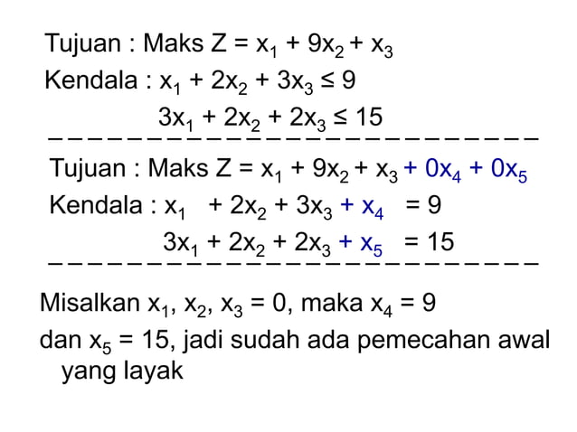 ITP UNS SEMESTER 2 Riset operasi (materi kuliah) | PPT