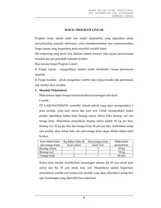 Riset operasional | PDF