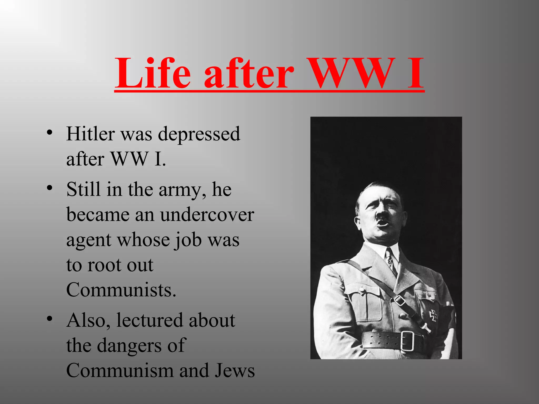 Rise to power adolf hitler | PPT