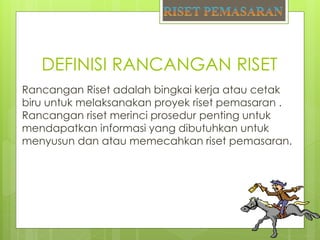 Riset pemasaran | PPTX